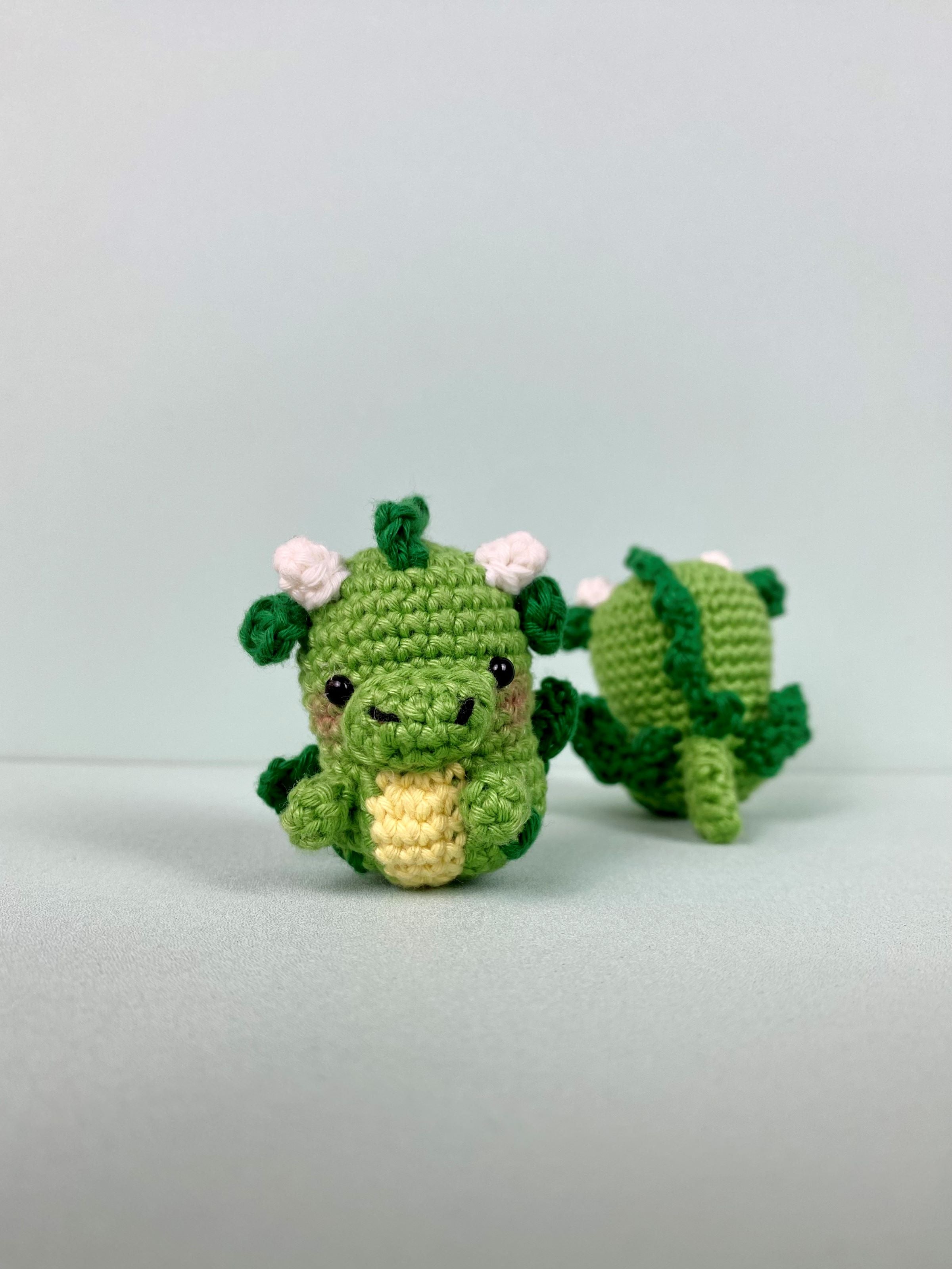 Ah-leng the Dragon [mini amigurumi] – nanari.crochet