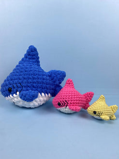 Mini Sharks [mini amigurumi] – nanari.crochet