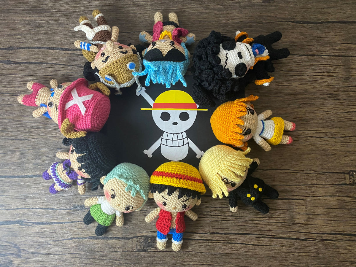 Straw Hat Crew PDF Pattern [Intermediate Level] – nanari.crochet